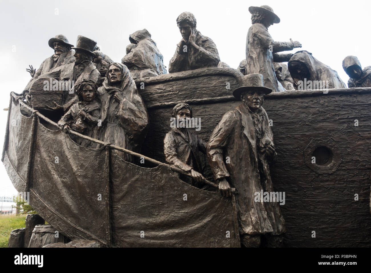 Irish Memorial Philadelphia PA Stock Photo - Alamy