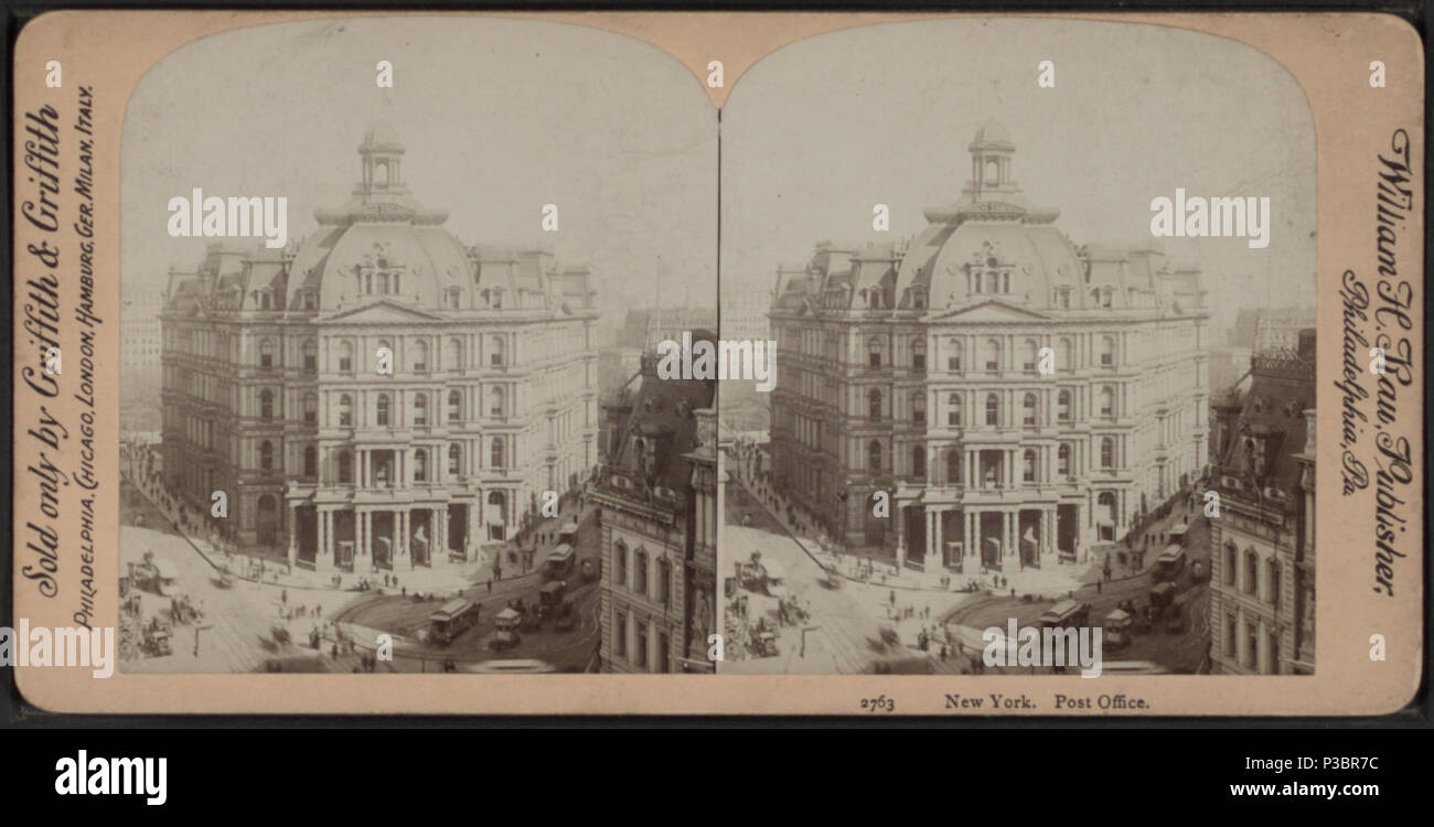 . New York. Post office. Coverage: 1870?-1910?. Digital item published ...