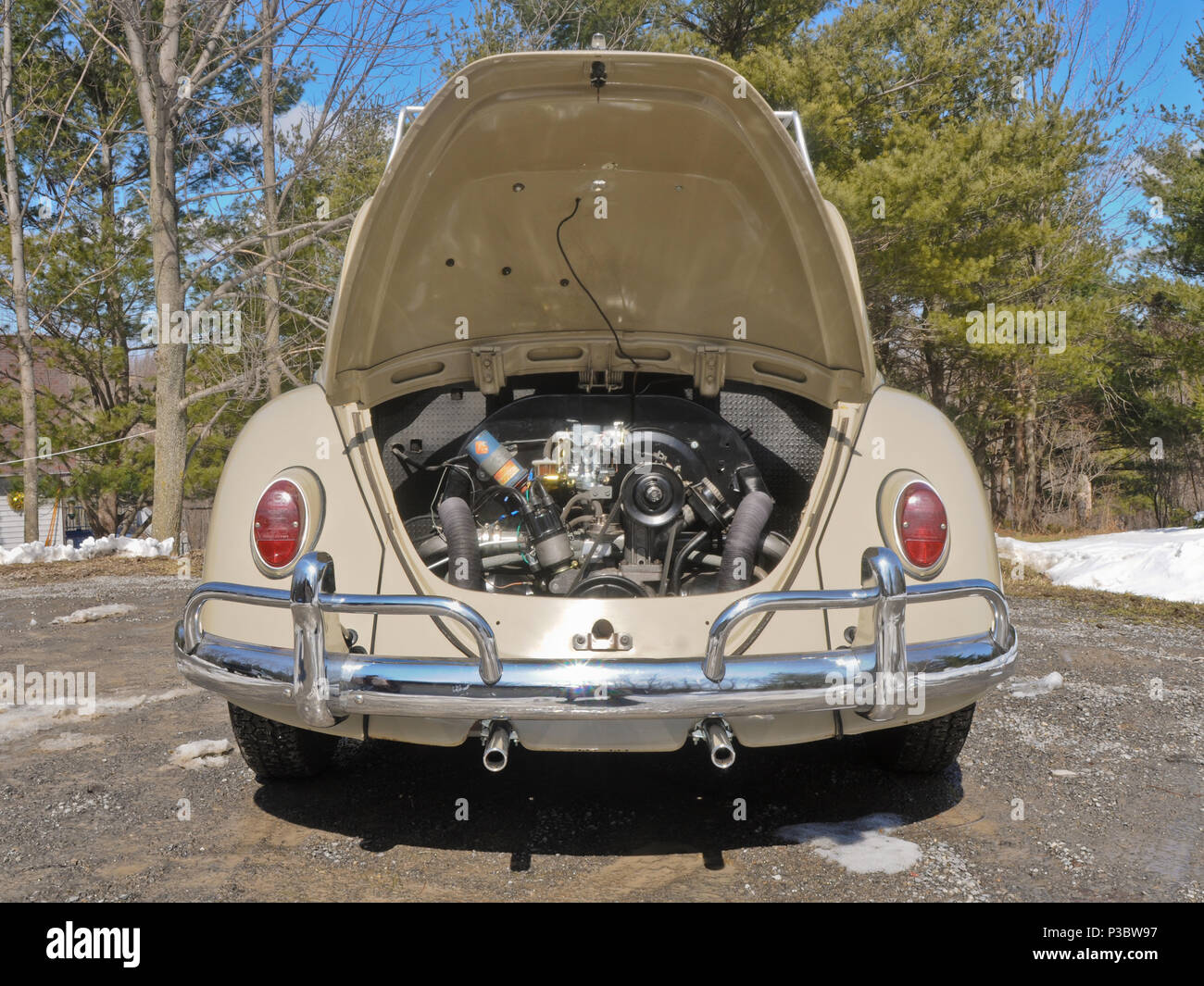 Restored Volkswagen beetle Stock Photo - Alamy