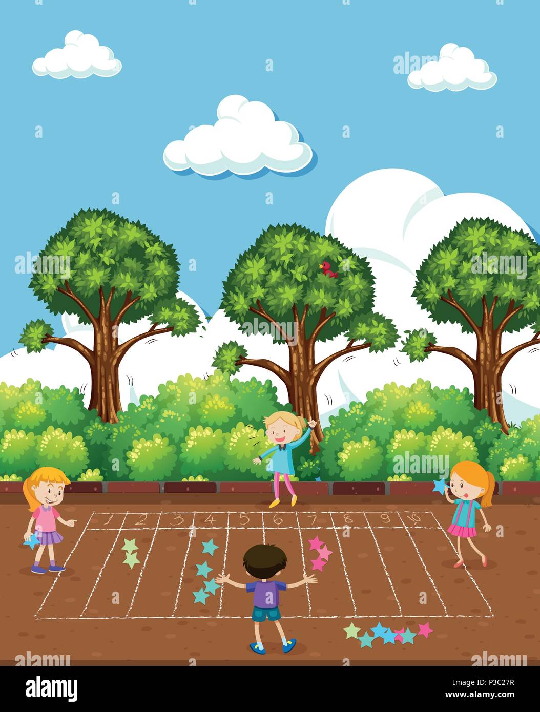 Playground games logo hi-res stock photography and images - Alamy