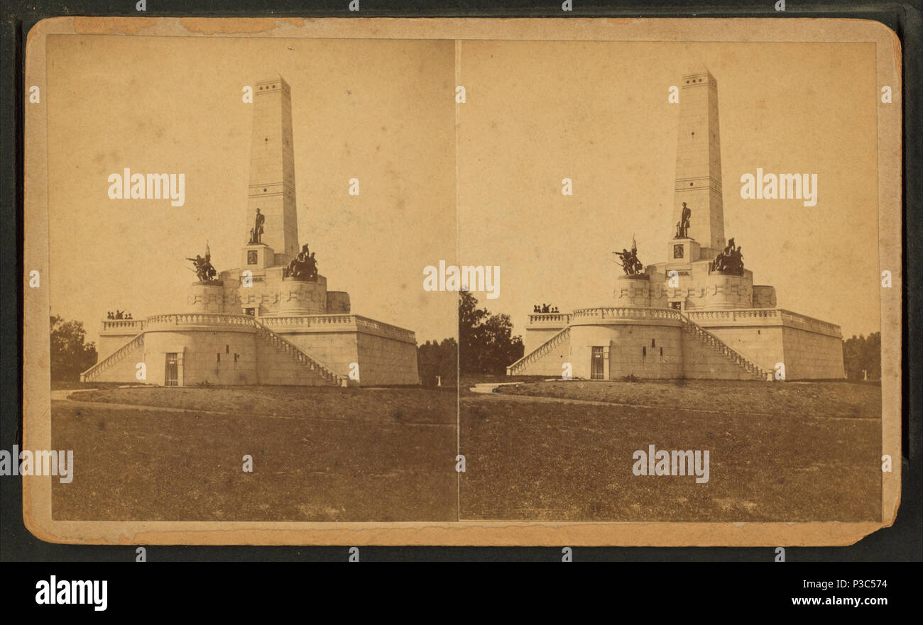 . National Lincoln Monument, Springfield, Illinois. Coverage: 1870 ...