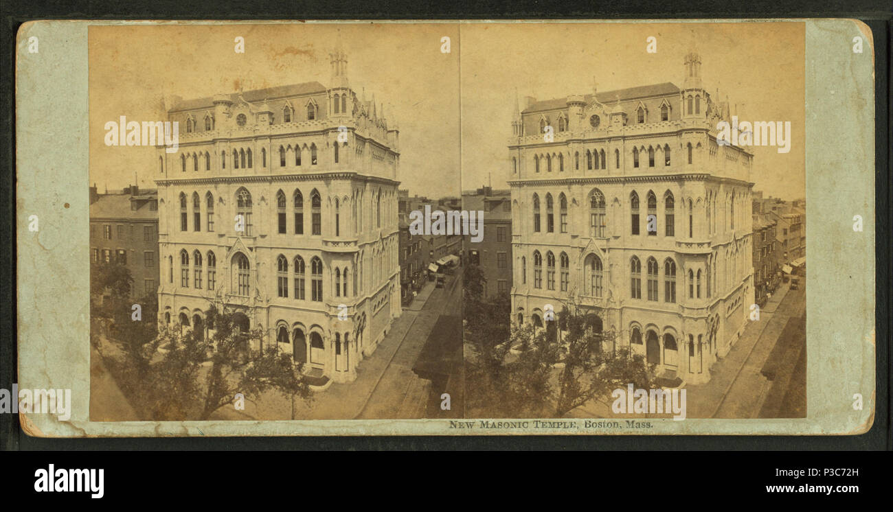 The new masonic temple boston hi-res stock photography and images - Alamy