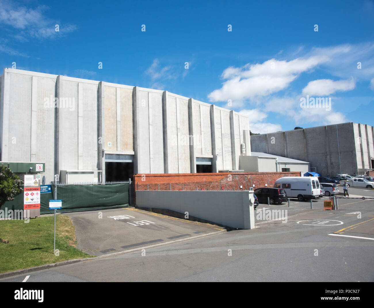 Wellington, North Island, New Zealand-December 14,2016: Movie studio ...