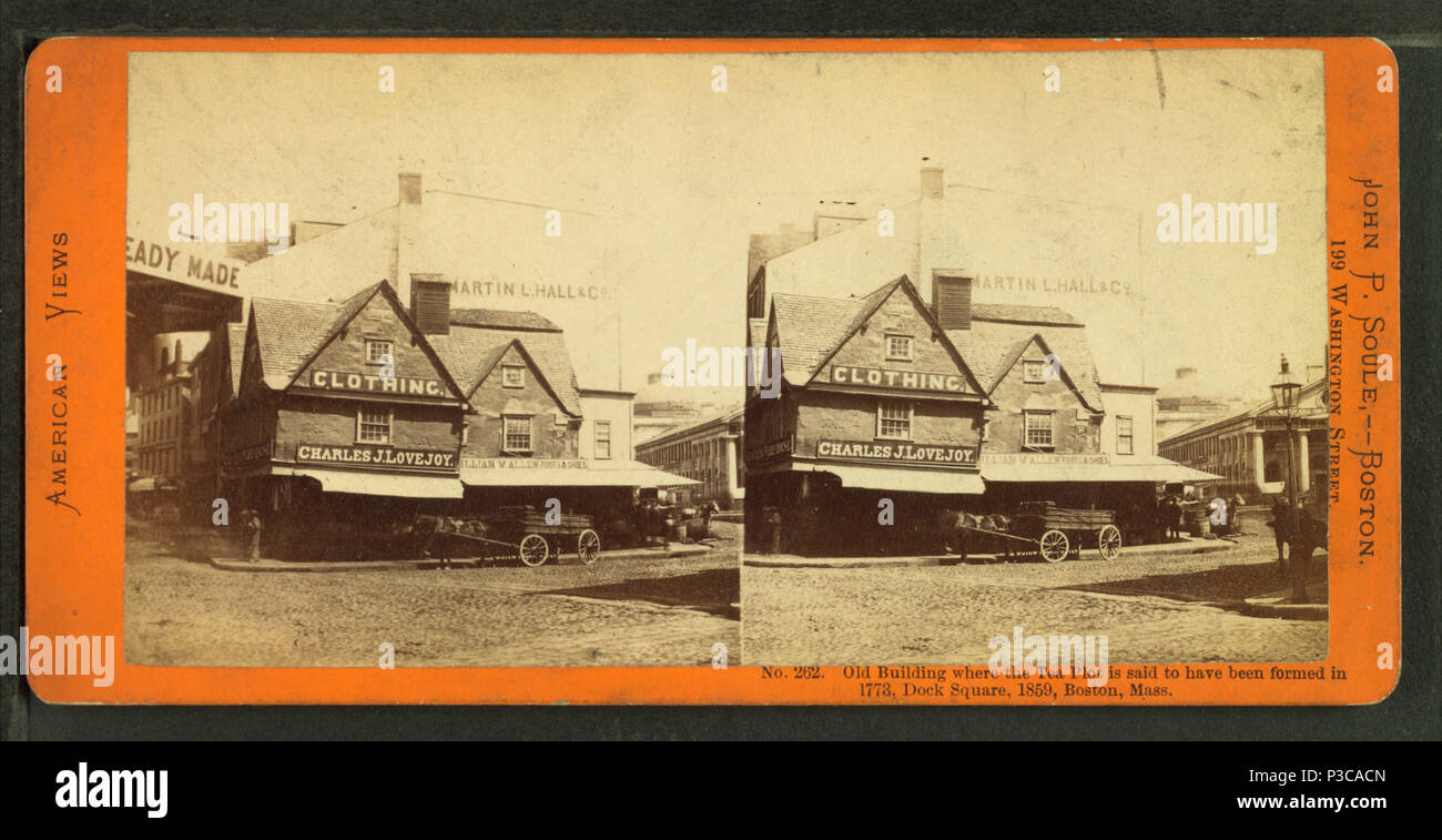 218 Old building where the tea plot was said to have been formed in ...