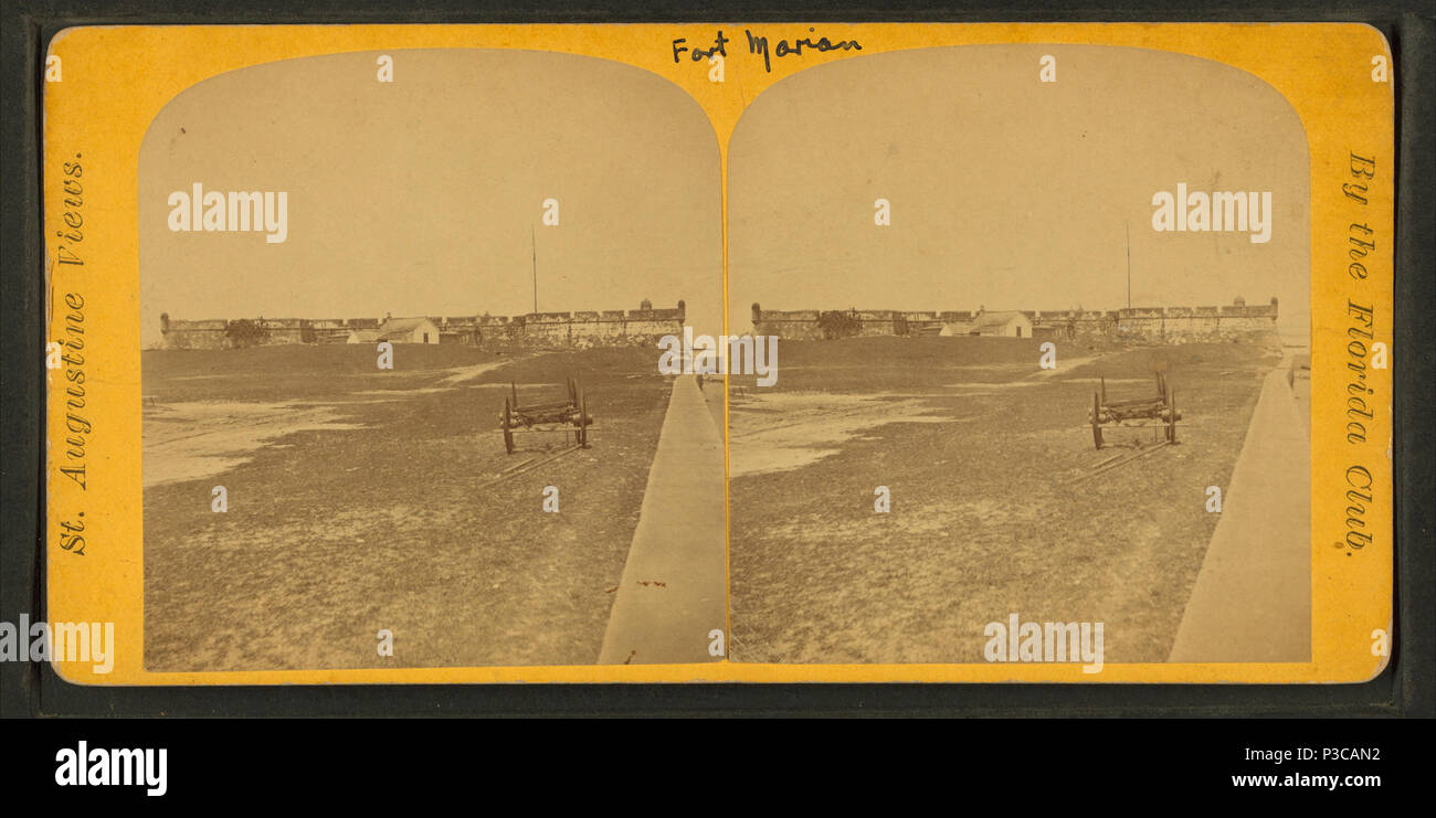 219 Old Fort San Marco, now Fort Marion, from Robert N. Dennis ...