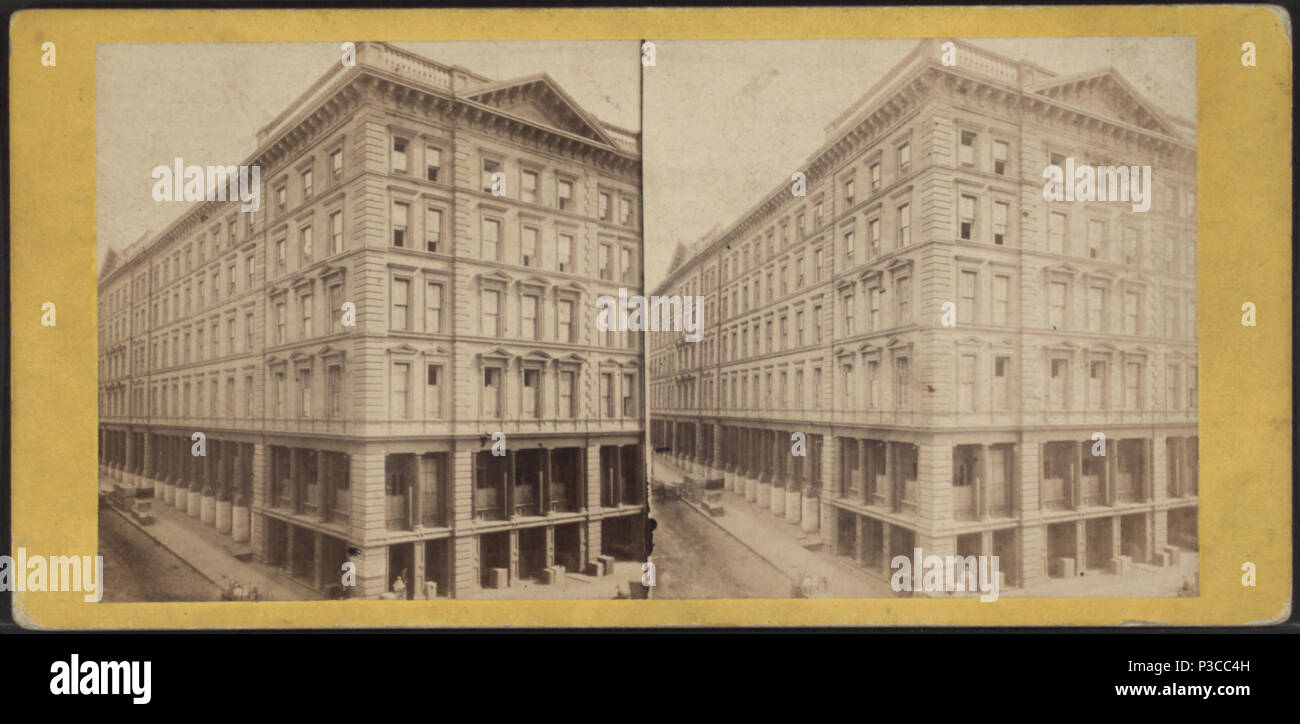 . One of the great Dry Goods Store of New york, H.B. Claflin & Co ...