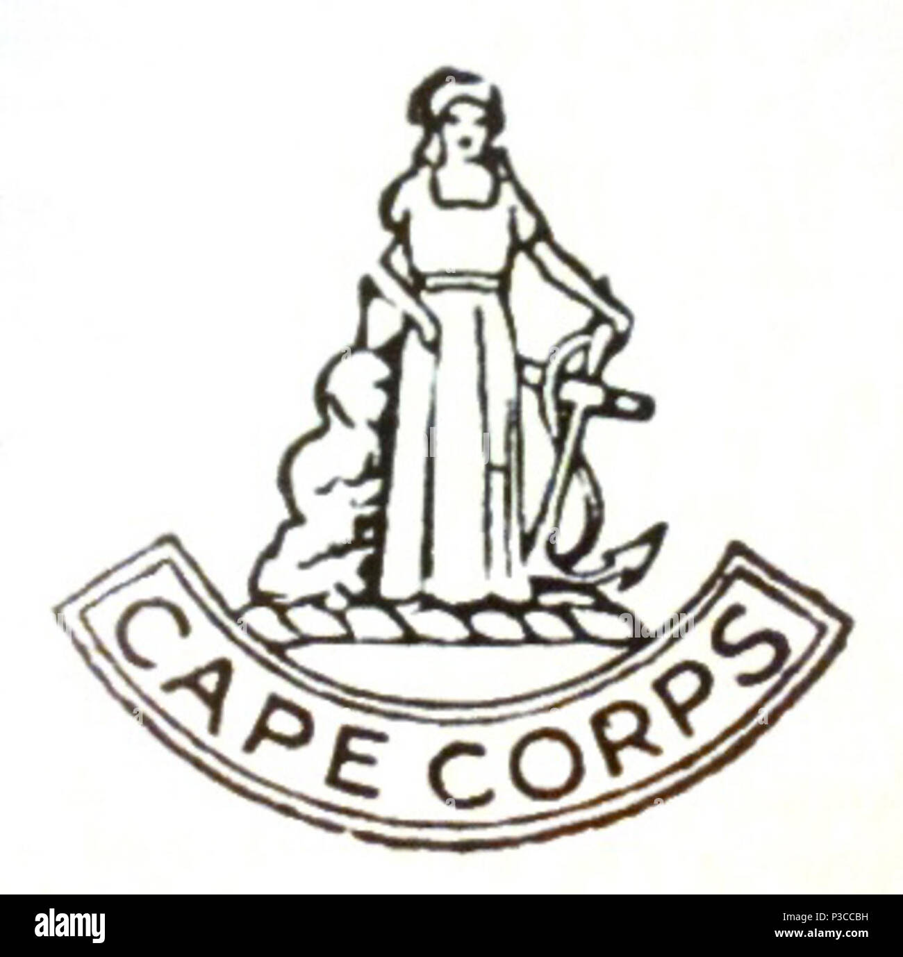 1 Cape Corps emblem - Cape Colony military Stock Photo - Alamy