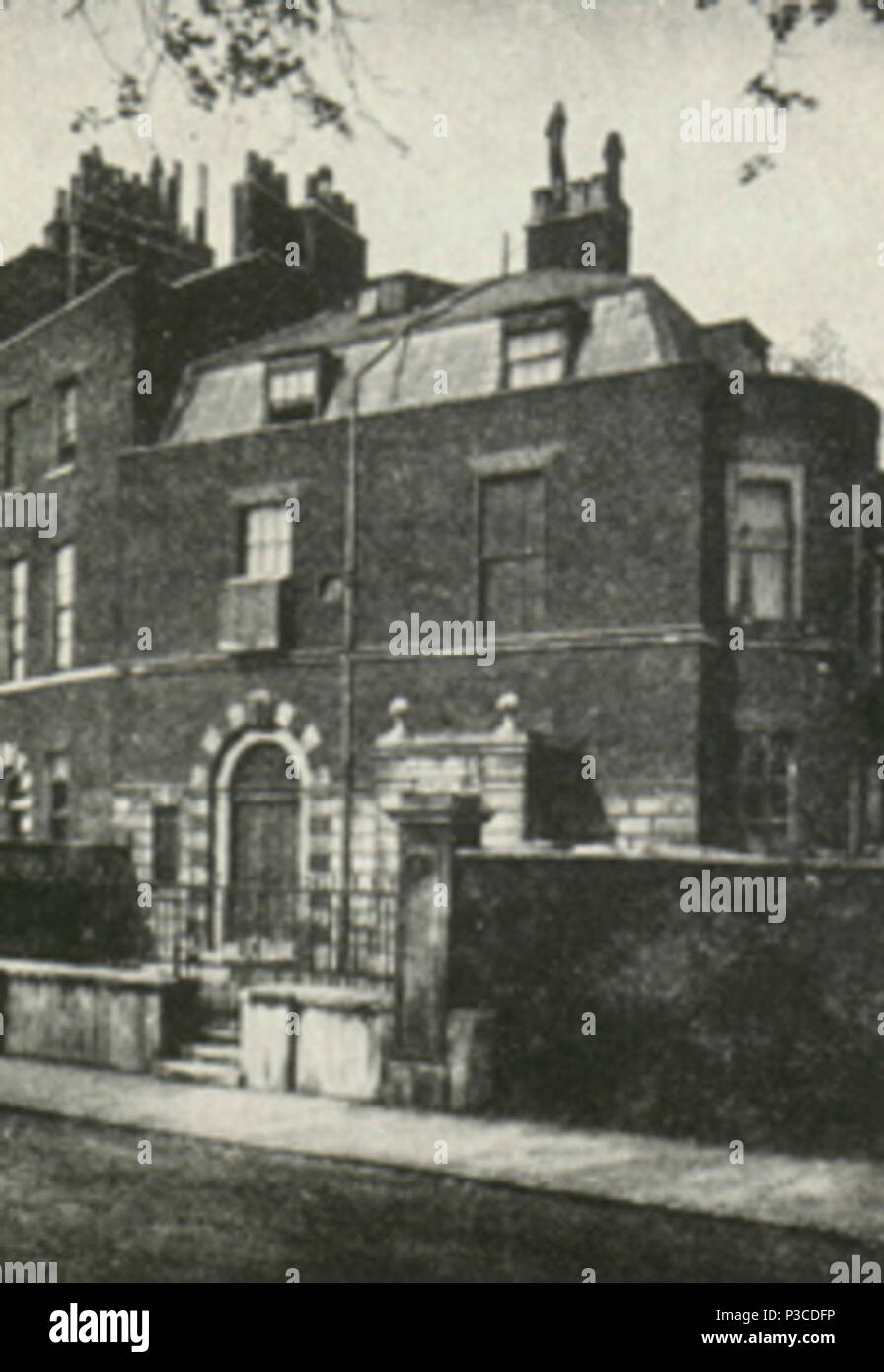 1 Devonshire Terrace, Dickens27s residence Stock Photo - Alamy