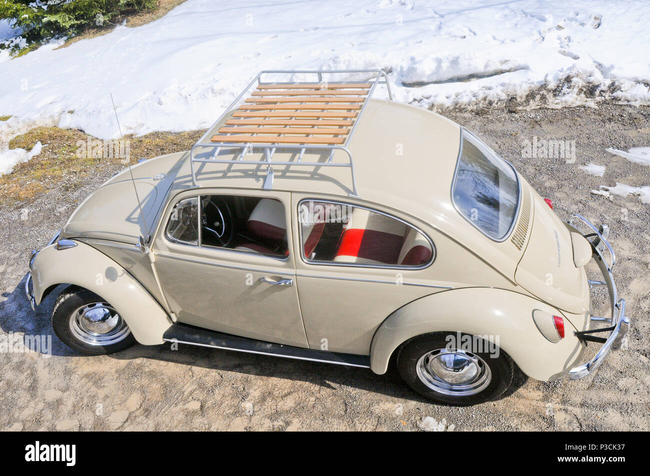 Restored Volkswagen beetle Stock Photo - Alamy