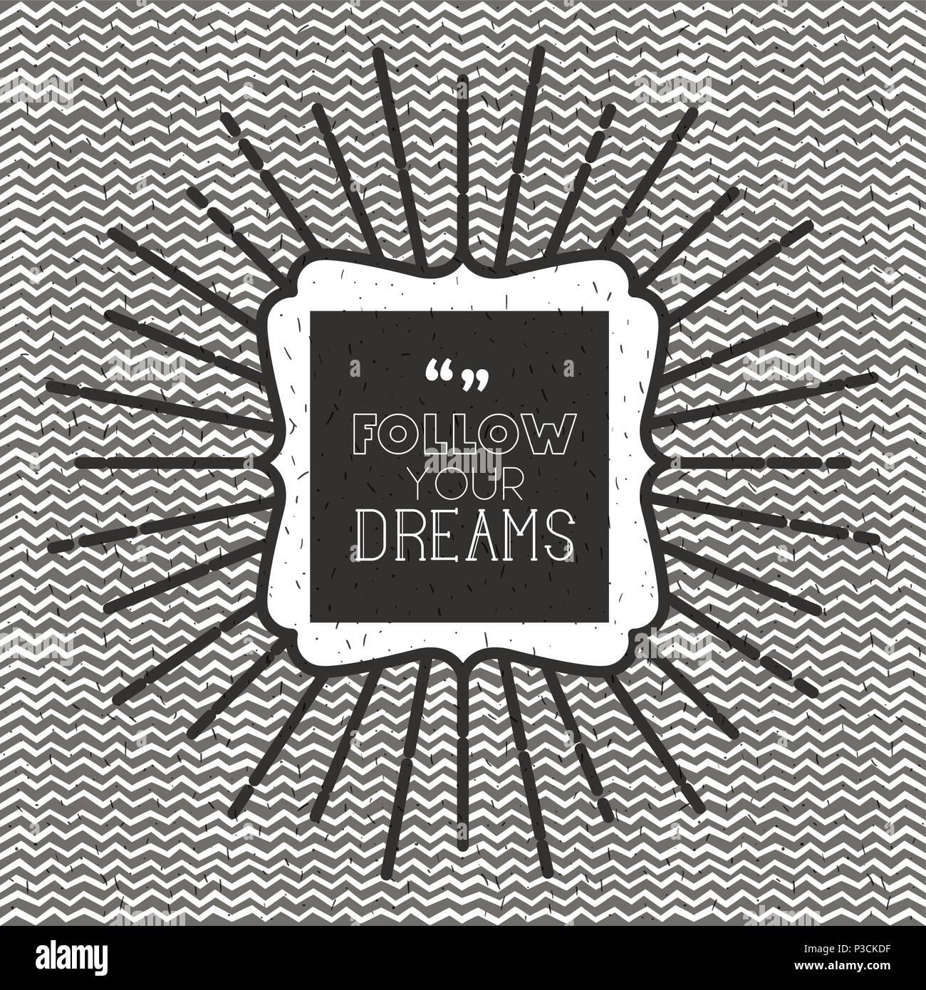 dreams message with hand made font Stock Vector Image & Art - Alamy