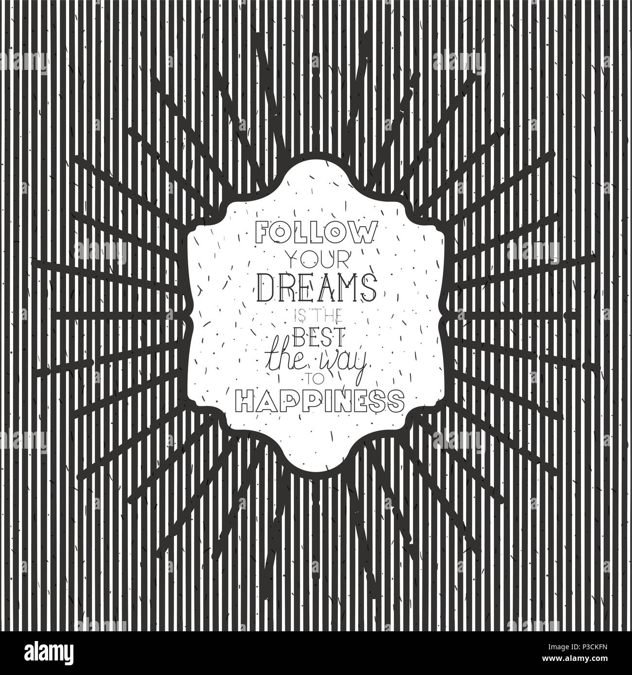 dreams message with hand made font Stock Vector Image & Art - Alamy