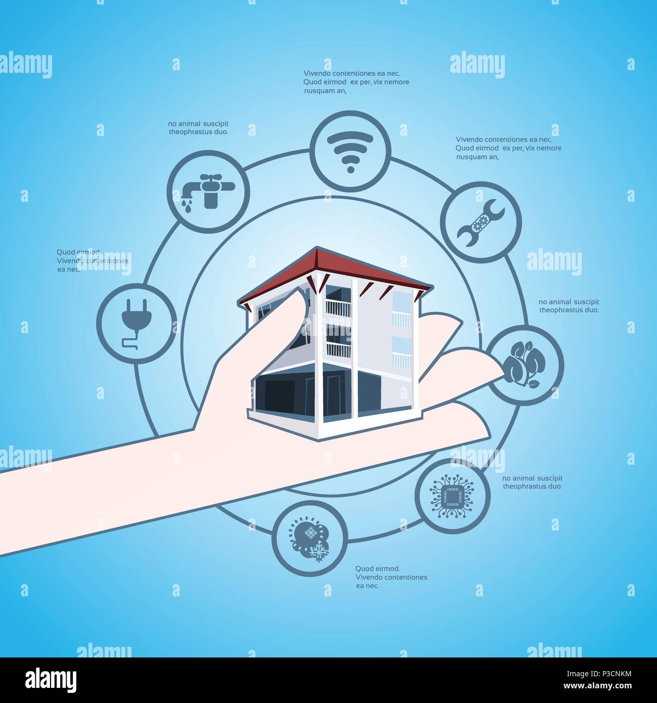 Lighting control system Stock Vector Images - Alamy