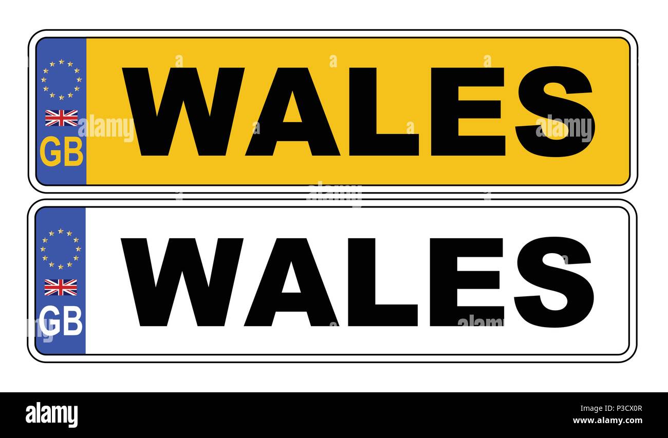 Number plate blank Stock Vector Images - Alamy