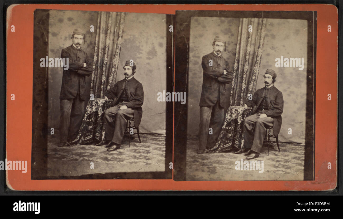 Two mens portraits hi-res stock photography and images - Alamy