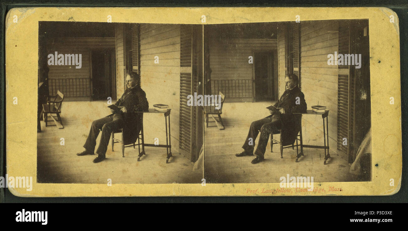 . Prof. Longfellow, Cambridge, Mass. Coverage: 1859?-1910?. Source ...