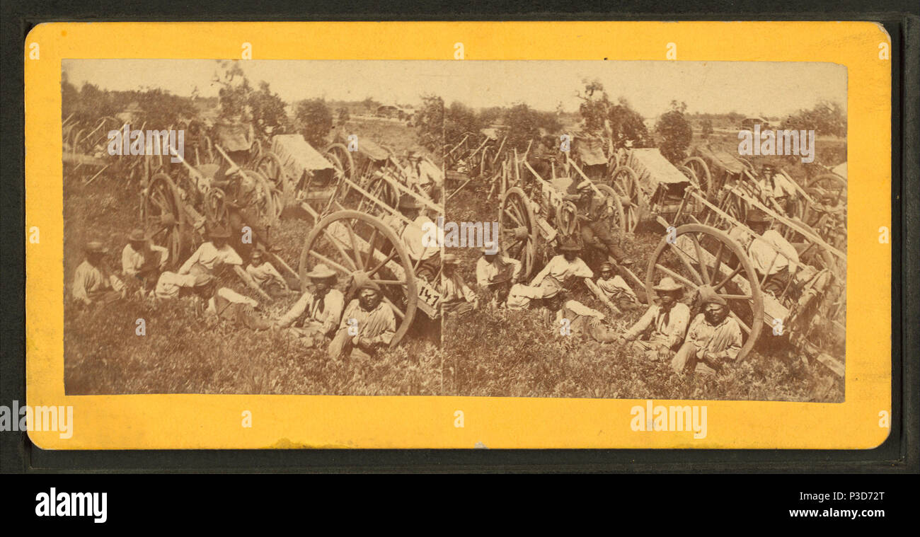 252 Red river carts, by Upton, B. F. (Benjamin Franklin), 1818 or 1824 ...