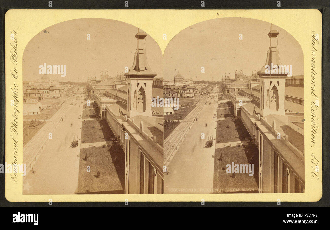 1876 philadelphia expo hi-res stock photography and images - Alamy