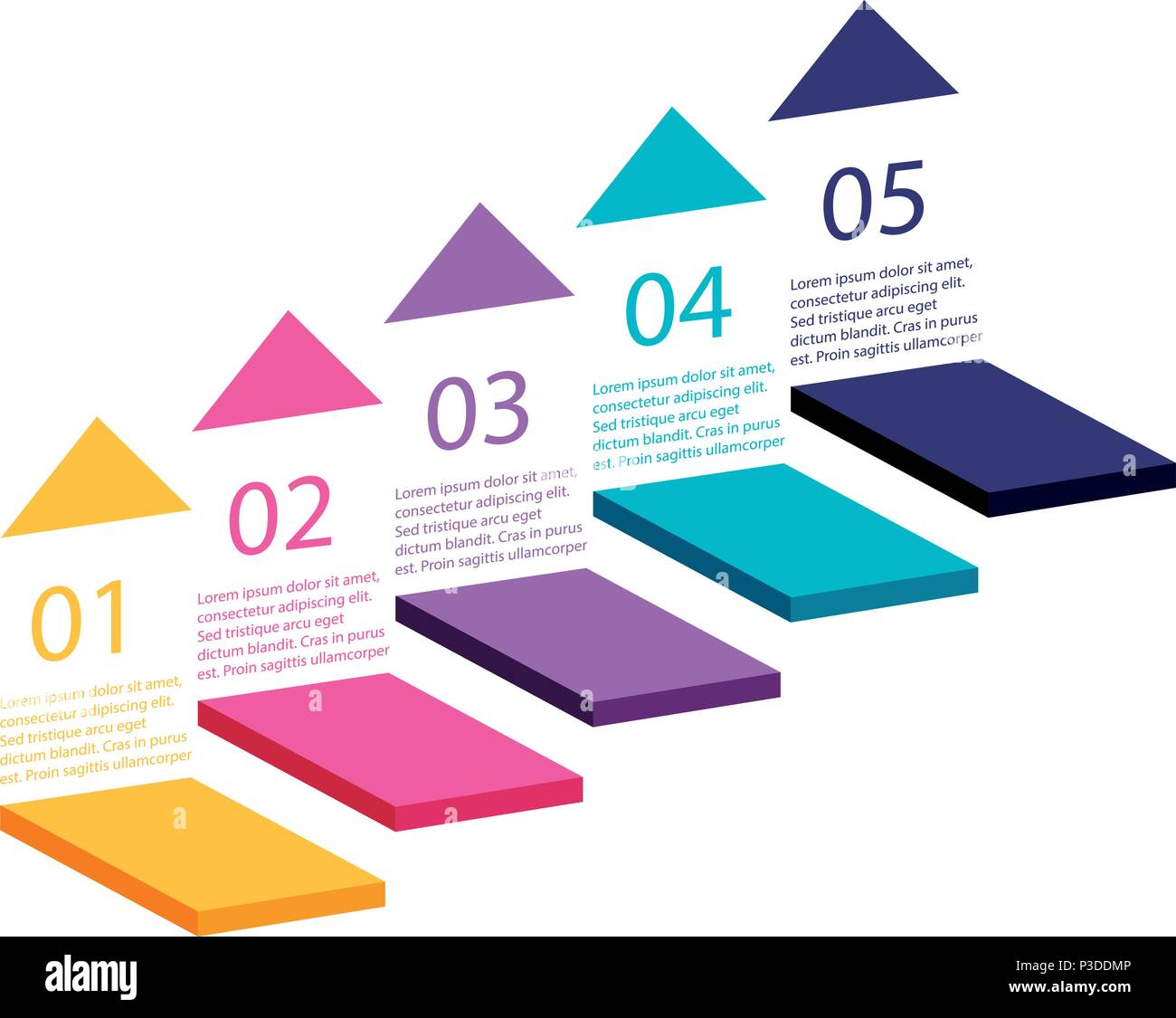 Steps on outside of a building Stock Vector Images - Alamy