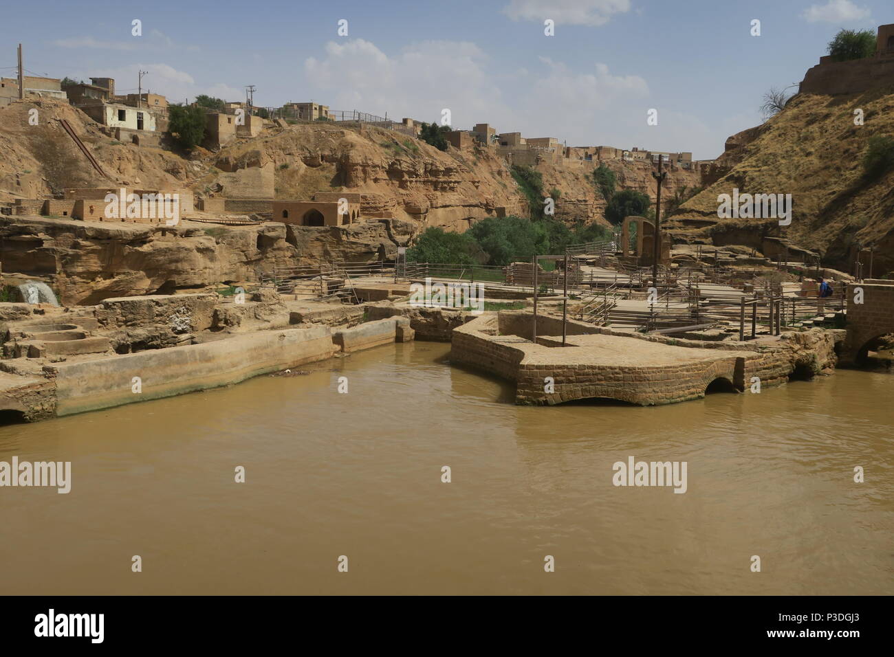 Abshari Sika, Shushtar historical hydraulic system, ancient settlement ...