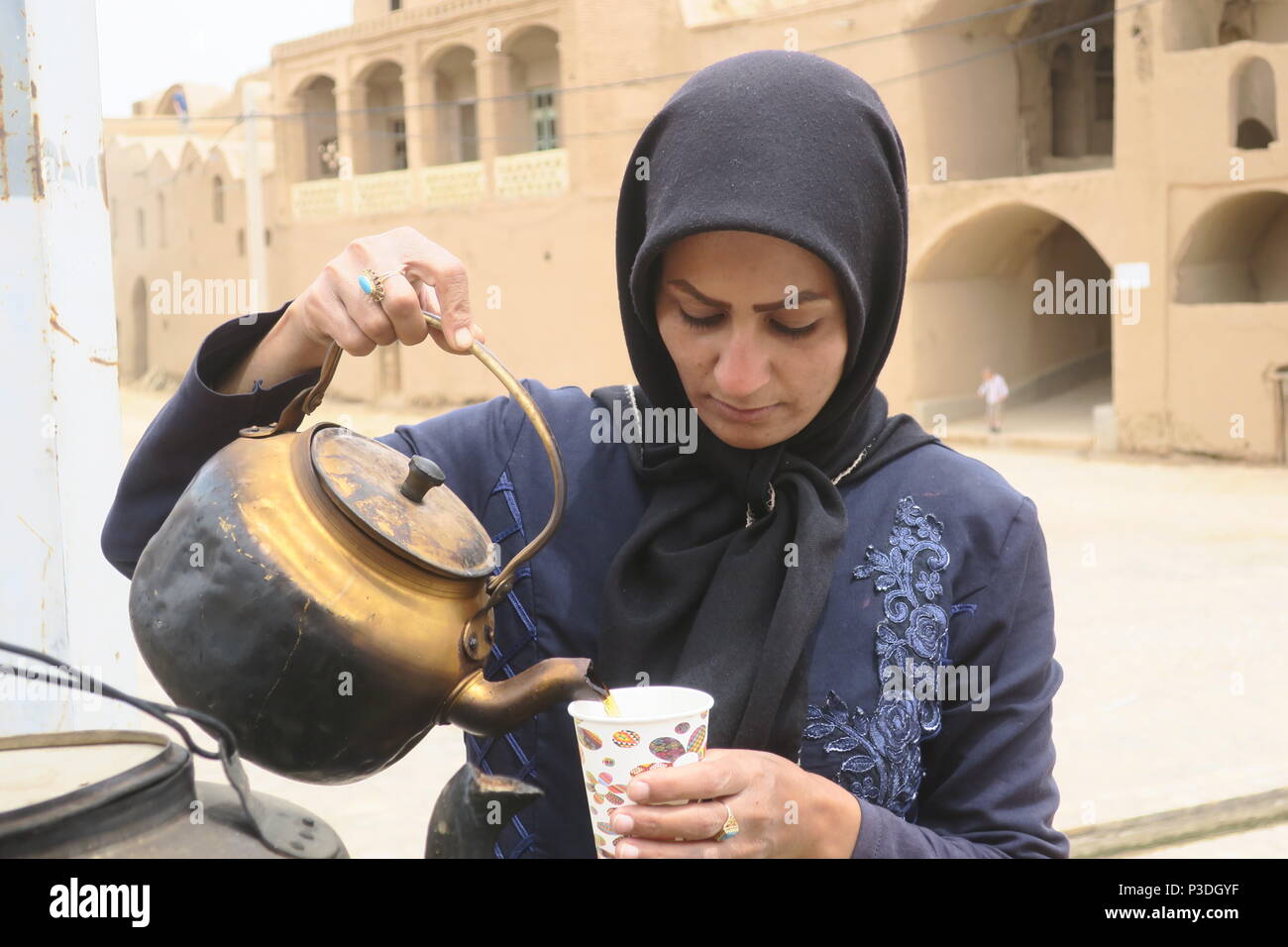 Historic settlement in Iran, like famous Bam Stock Photo - Alamy