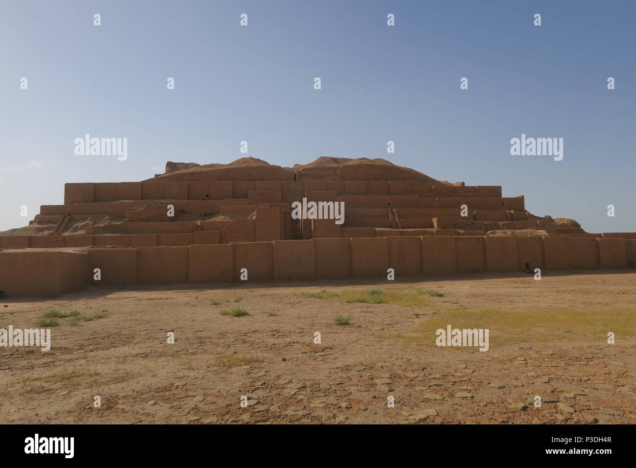 Chogha Zanbil, ancient Elamite complex in Khuzestan province, Iran. It ...
