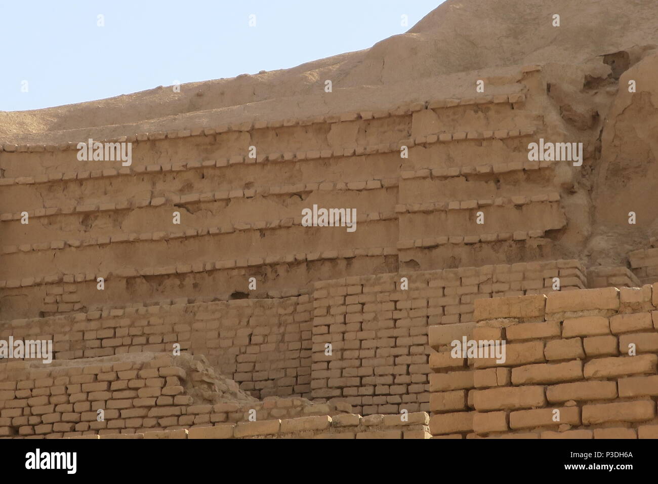 Chogha Zanbil, ancient Elamite complex in Khuzestan province, Iran. It ...