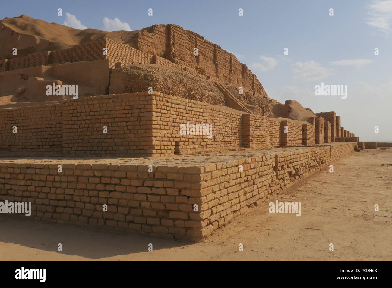 Chogha Zanbil, ancient Elamite complex in Khuzestan province, Iran. It ...