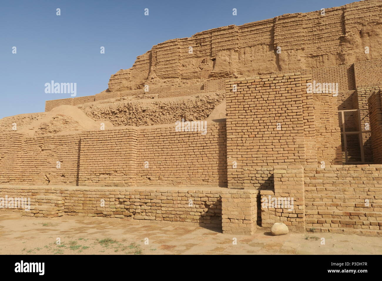 Chogha Zanbil, ancient Elamite complex in Khuzestan province, Iran. It ...