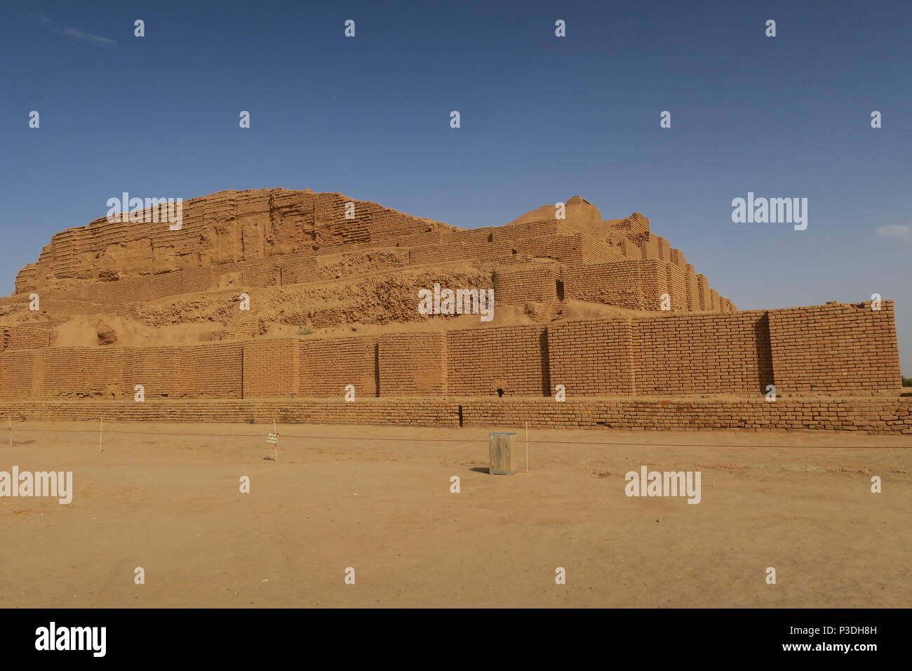 Chogha Zanbil, ancient Elamite complex in Khuzestan province, Iran. It ...
