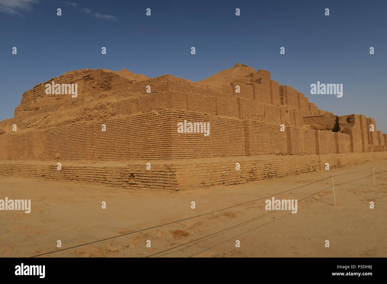 Chogha Zanbil, ancient Elamite complex in Khuzestan province, Iran. It ...