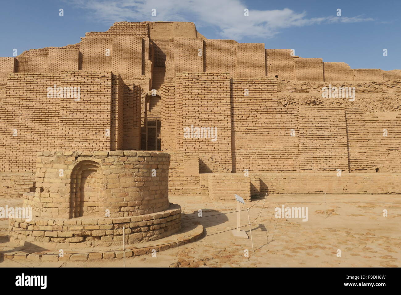 Chogha Zanbil, ancient Elamite complex in Khuzestan province, Iran. It ...