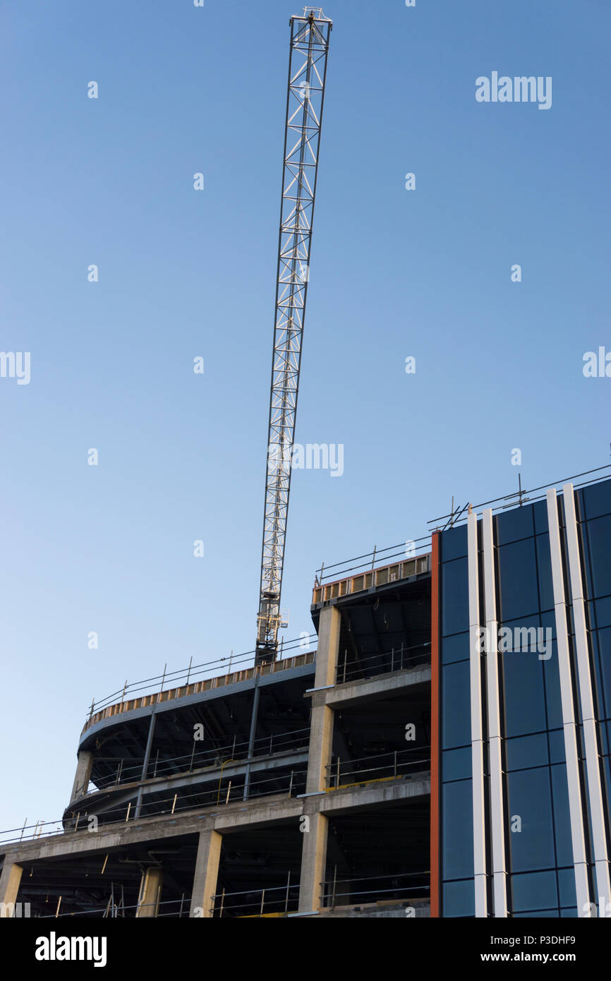 Newmarket, Auckland 2018, Building construction site Stock Photo - Alamy