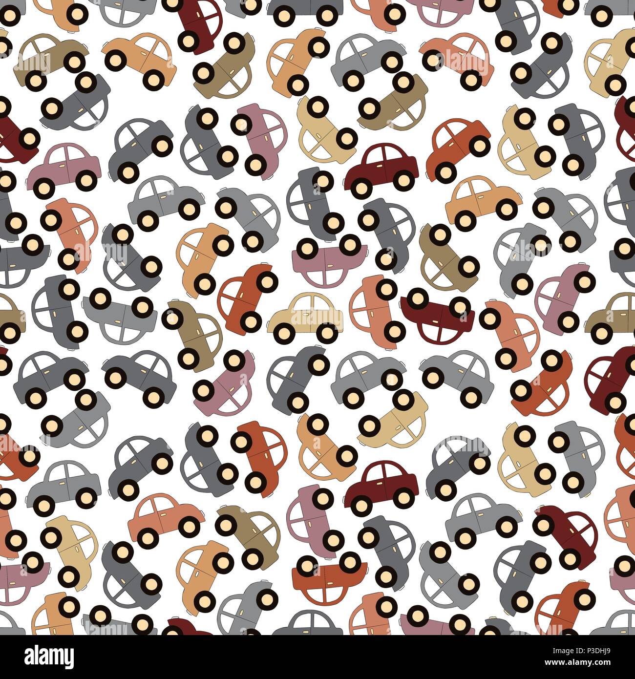 Repeat retro cartoon car Stock Vector Image & Art - Alamy