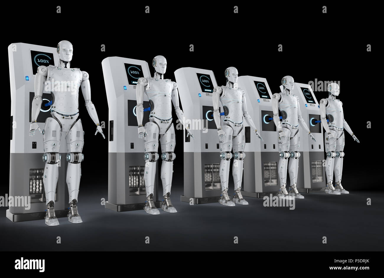 Electric robots hi-res stock photography and images - Alamy