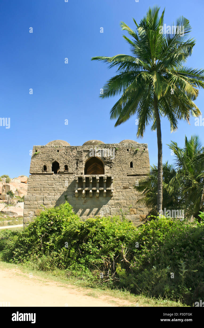 Royal Centre, area of Hampi, state of Karnataka, India Stock Photo - Alamy