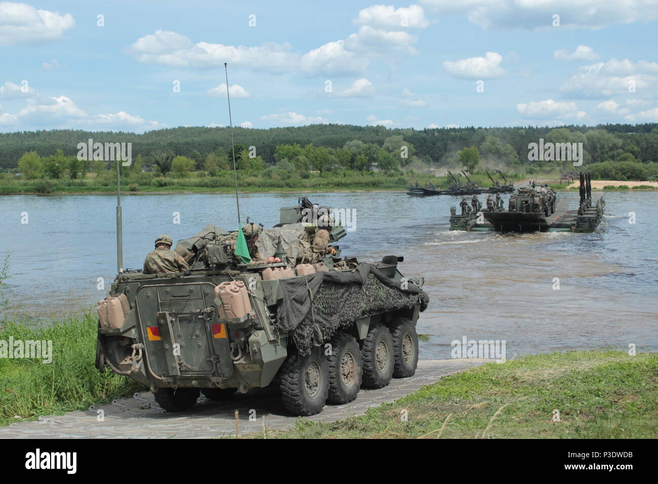 River crossing cavalry regiment hi-res stock photography and images - Alamy