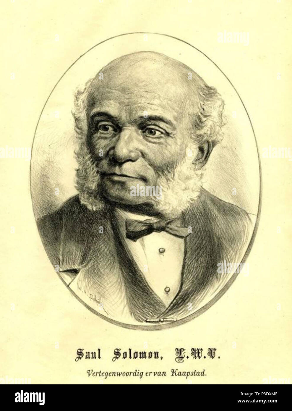 1 Saul Solomon - Cape Politician CT Stock Photo - Alamy