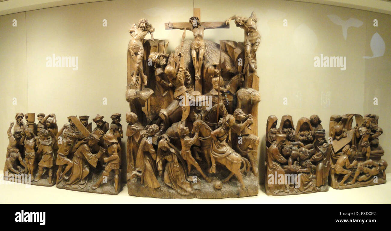 1 Scenes from the Life of Christ, altarpiece, Flanders, 1500-1525 ...