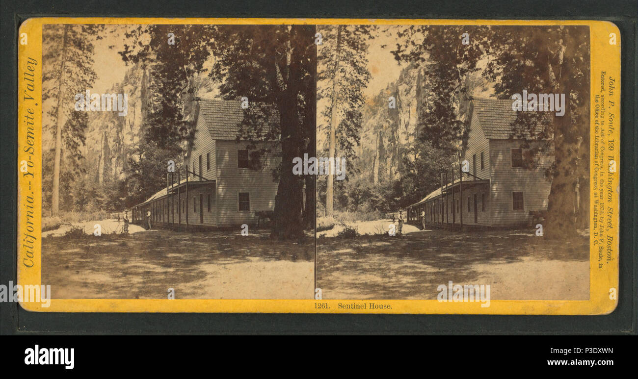 . Sentinel House. Alternate Title: Views in the Yosemite Valley, no ...