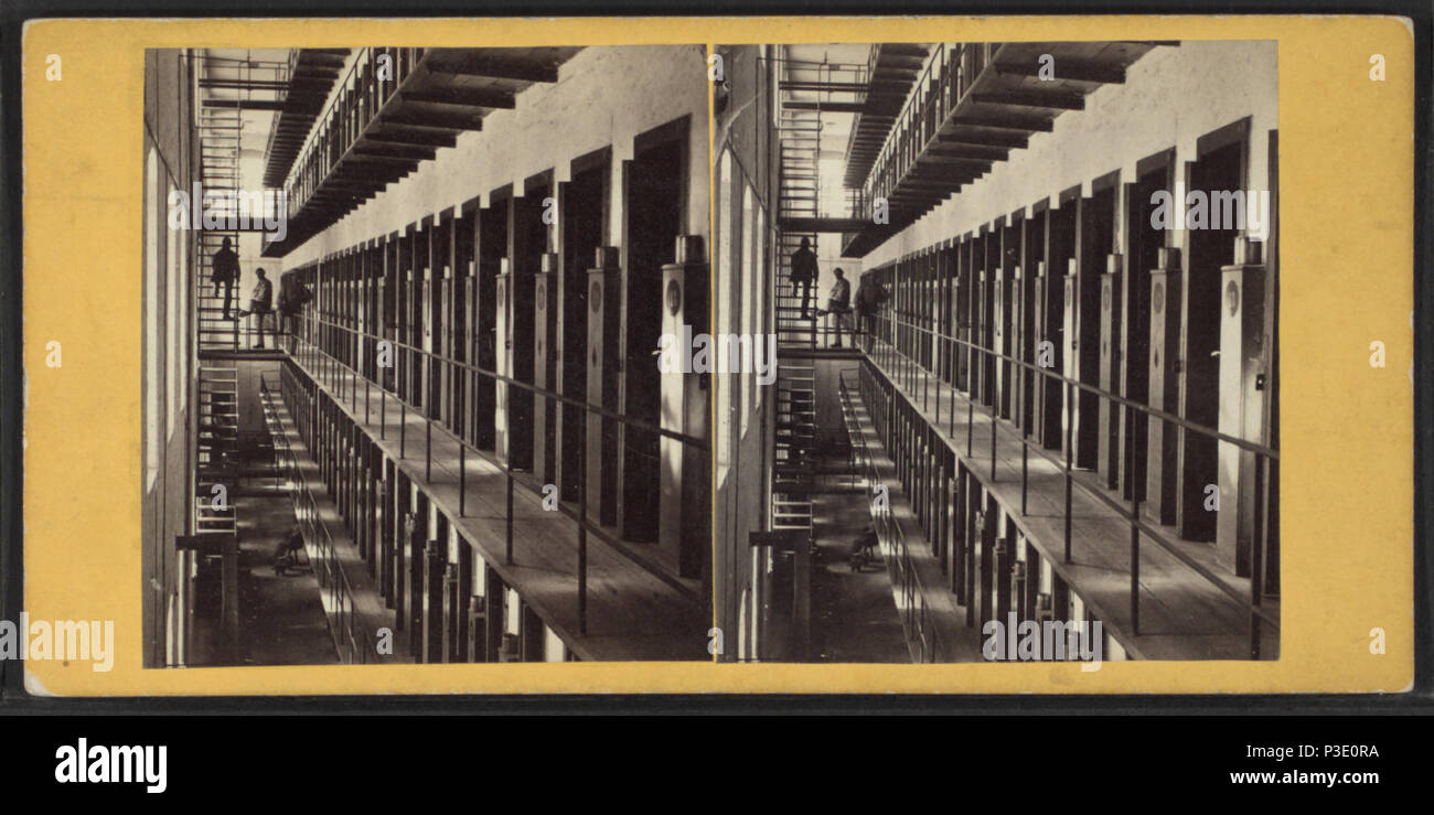 272 Sing Sing Prison, interior view, from Robert N. Dennis collection ...