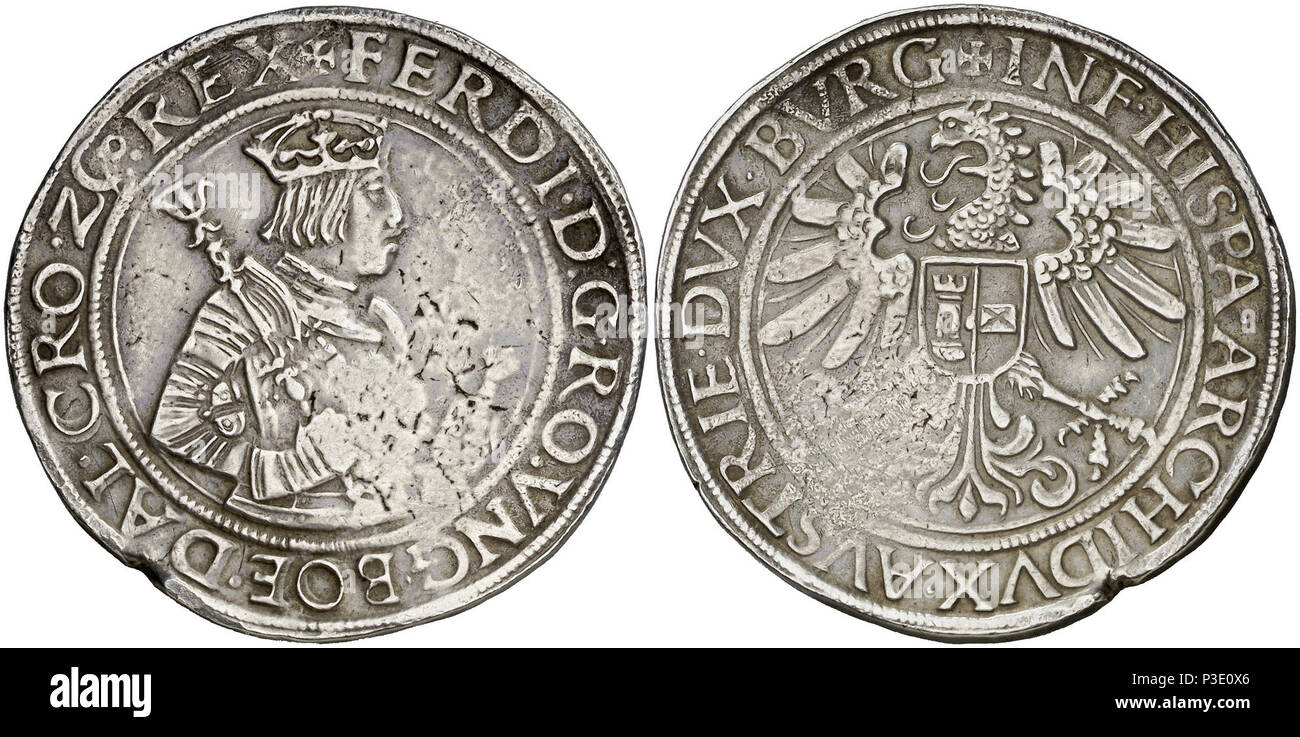 1 taler, Ferdinad I Stock Photo - Alamy