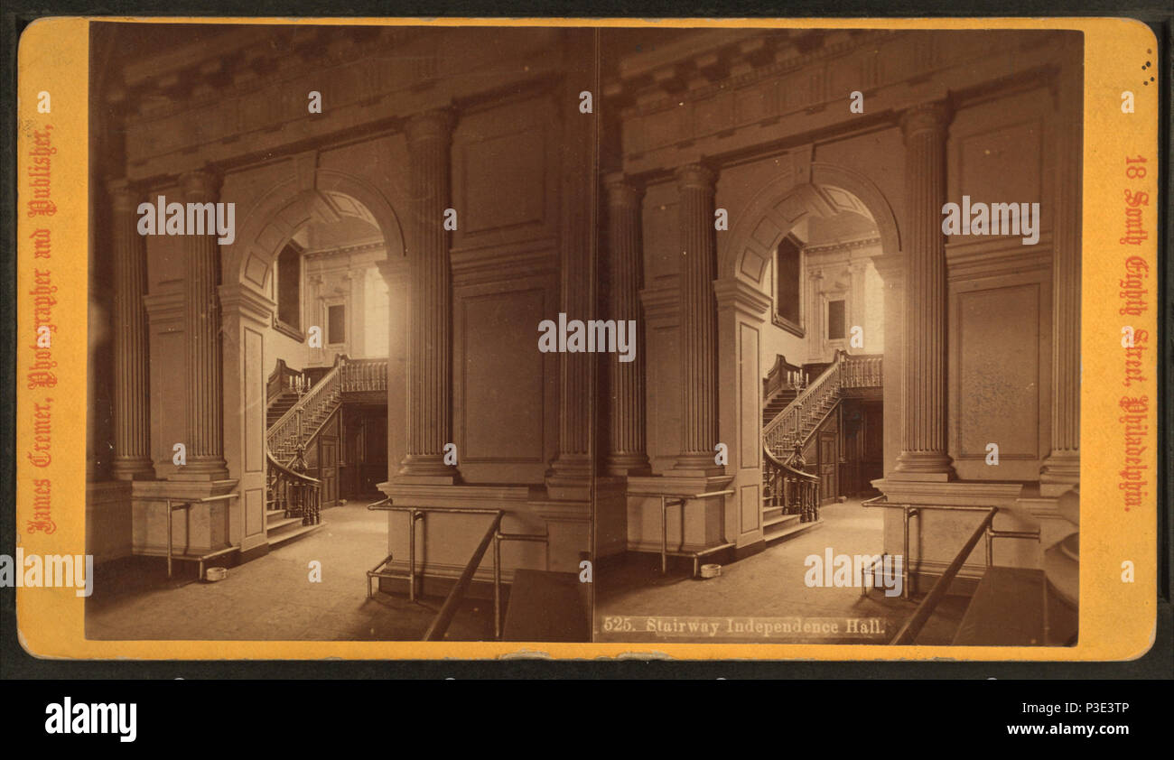 Philadelphia state house 19th century hi-res stock photography and ...