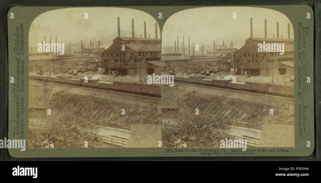 Steel factory workers 1900s hi-res stock photography and images - Alamy