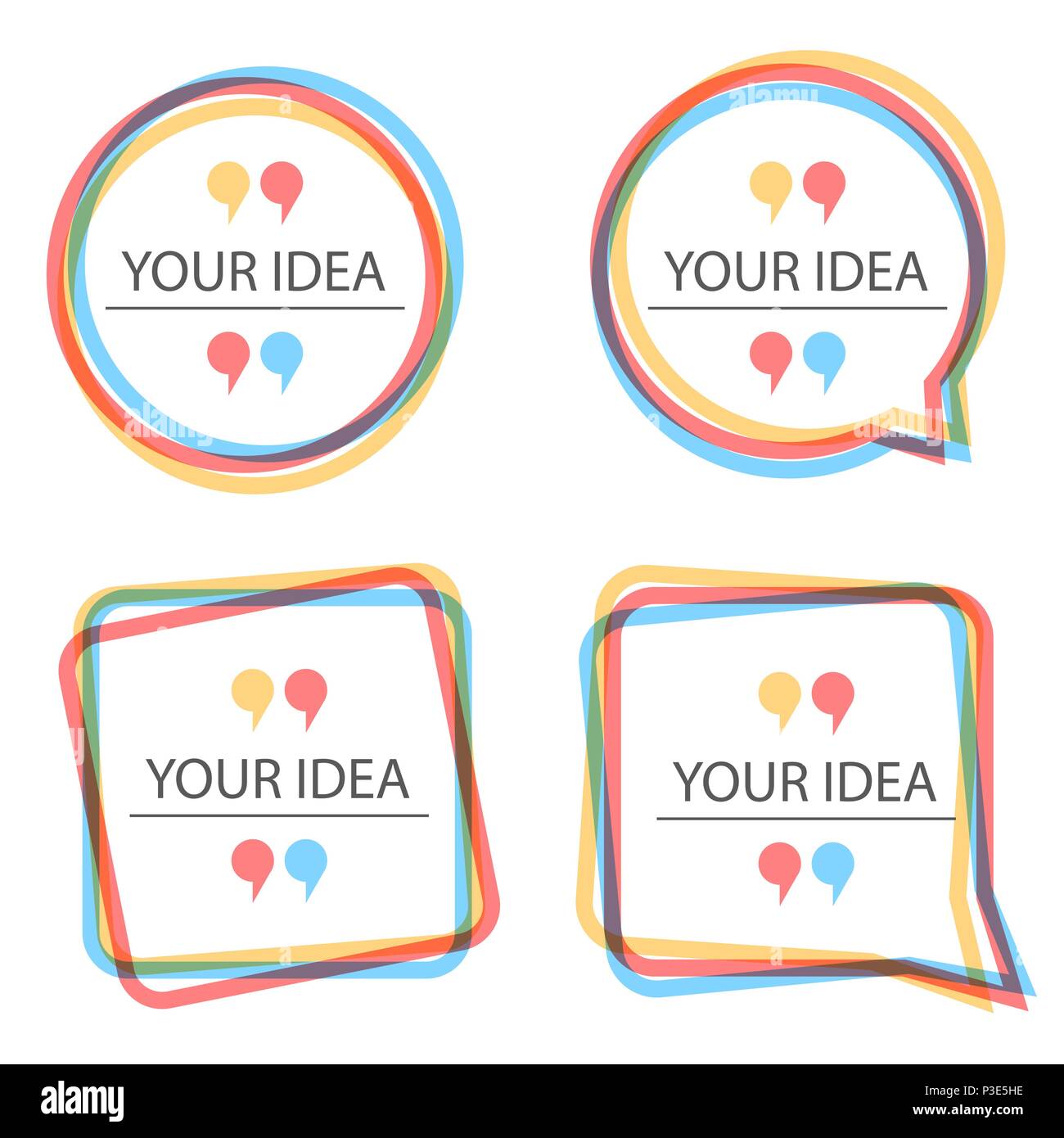 Paper banner - business infographic Stock Vector Image & Art - Alamy
