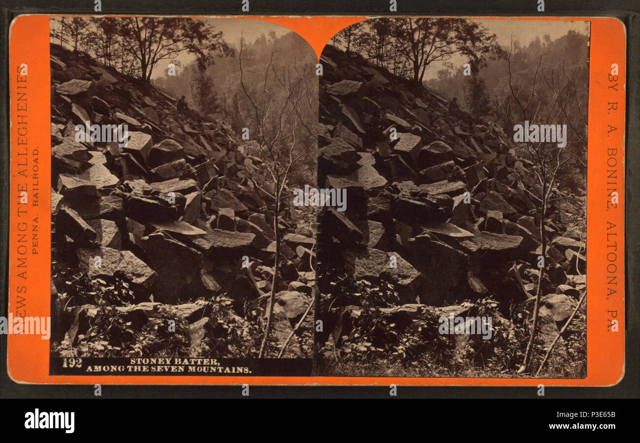 288 Stoney Batter, among the Seven Mountains, by R. A. Bonine Stock ...