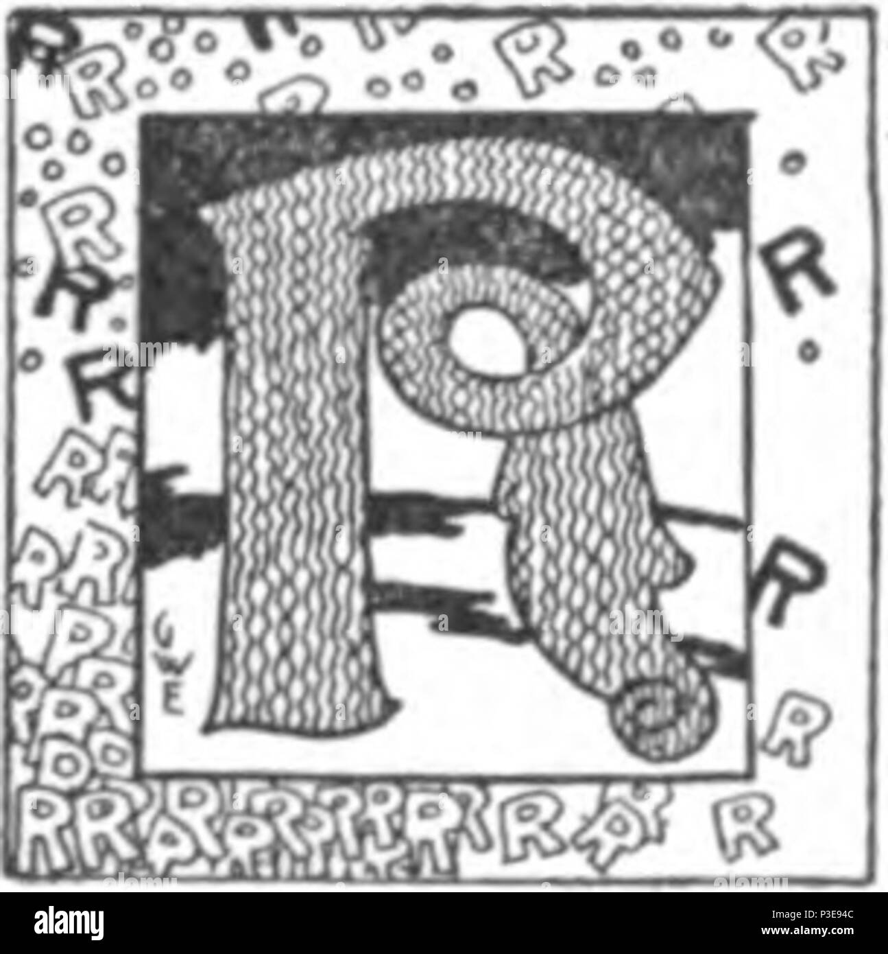 Initial r hi-res stock photography and images - Alamy