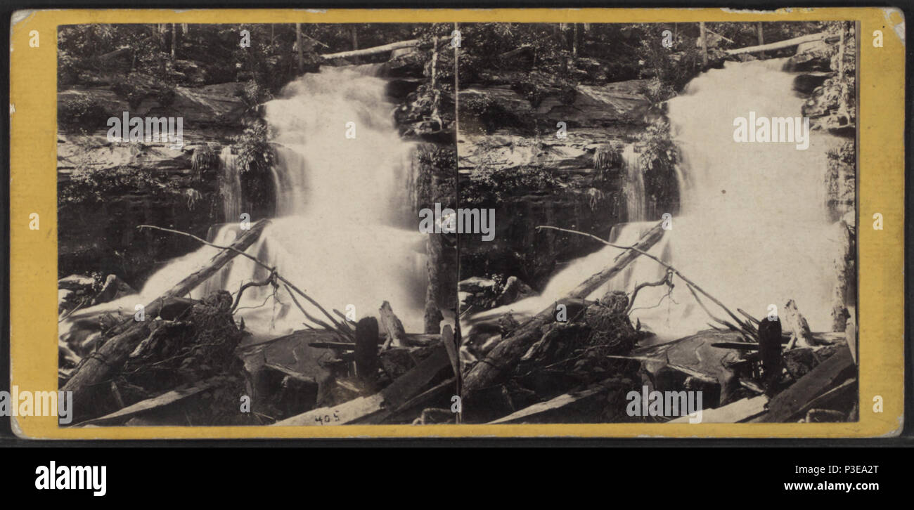 298 Terrace Cascade in the Kauterskill Gorge, by E. & H.T. Anthony ...