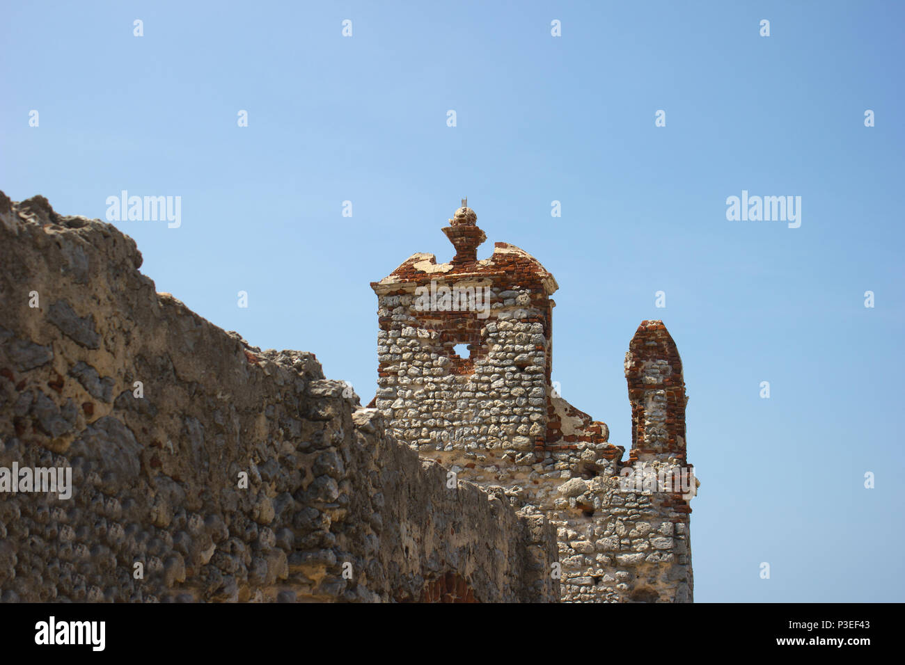 Ancient Ruins of a church Building Structure Stock Photo - Alamy