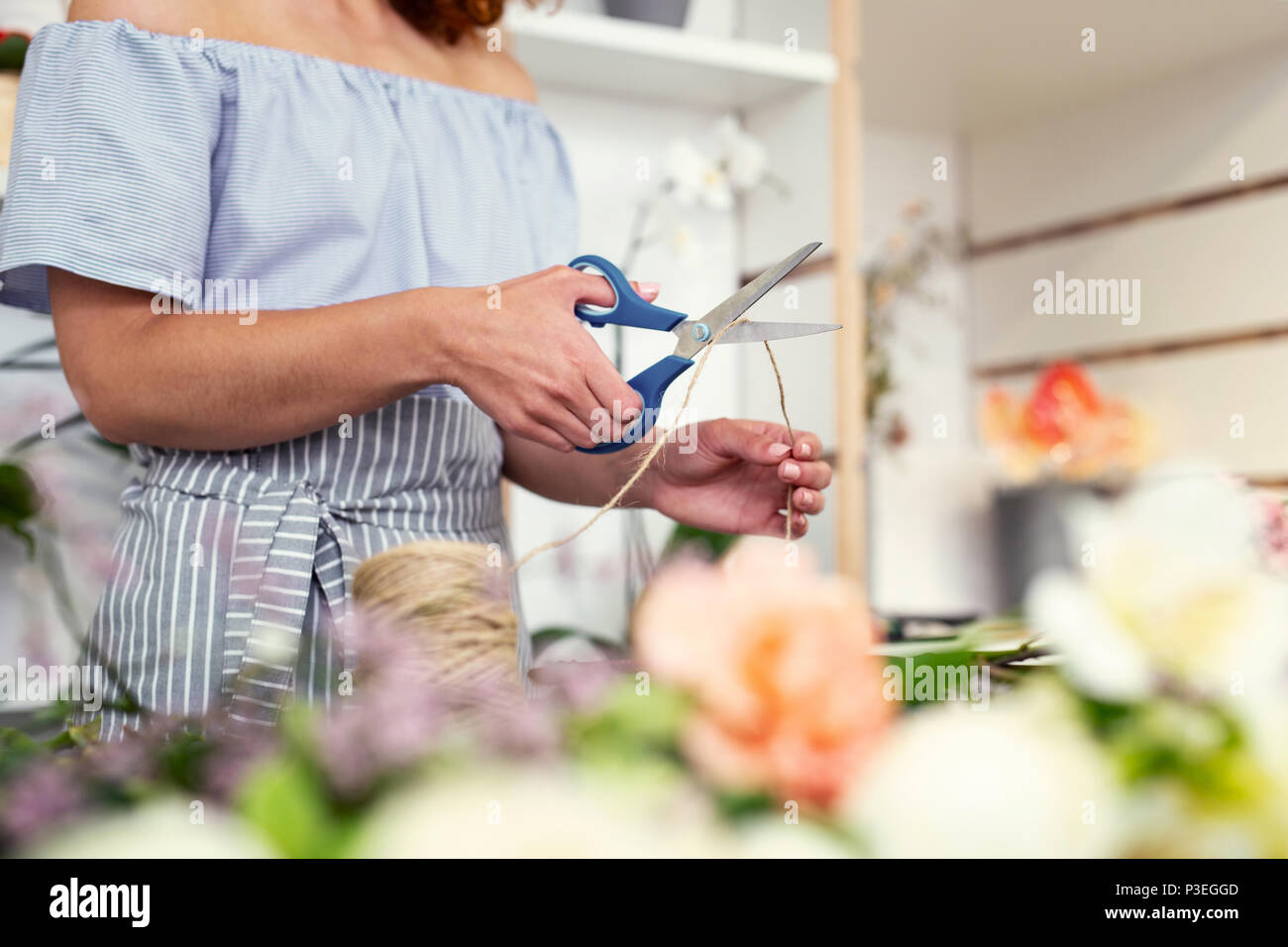 Close up of scissors hi-res stock photography and images - Alamy