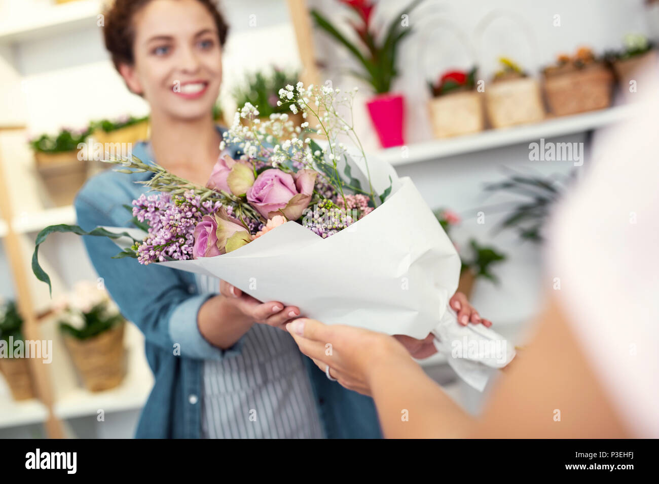 Selective focus of flowers Stock Photo - Alamy